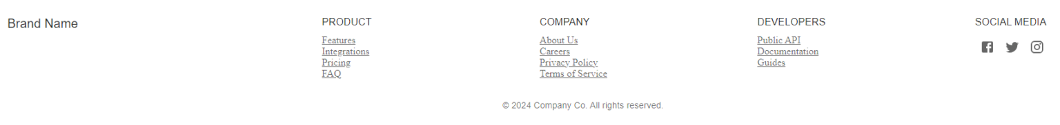 create a footer in react mui 5 - FrontendShape