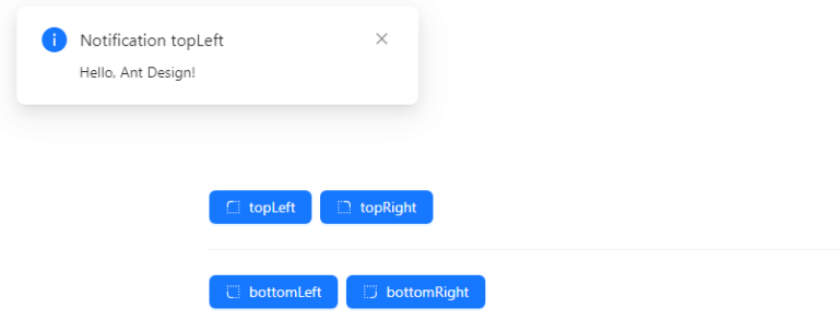 How to Use Notifications in React with Ant Design - FrontendShape