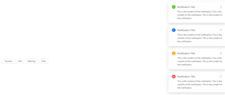 How To Use Notifications In React With Ant Design Frontendshape