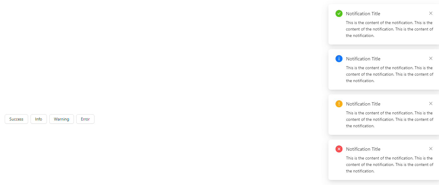 How To Use Notifications In React With Ant Design Frontendshape