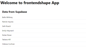 How to Connect Supabase with Tailwind CSS and Vite in a React App ...