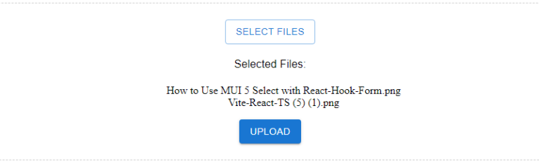 How to Use File Upload in React with MUI 5 - FrontendShape